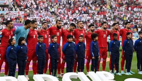 [watch] Iranian Players Refuse To Sing National Anthem At Fifa World