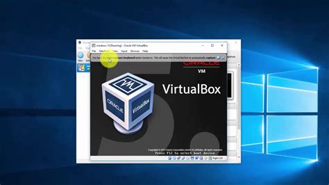 install and configure virtualbox in windows 10 create windows 10