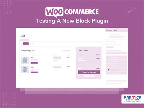 woocommerce testing a new block plugin karmick solutions blog