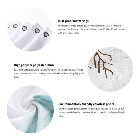 Fashion Perfume Flowers Girl Shower Curtain Waterproof Fabric Bathroom