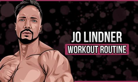 Jo Lindners Workout Routine And Diet Updated 2024 Jacked Gorilla
