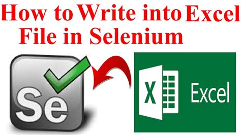 how to write into excel file in selenium using apache poi