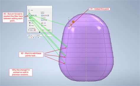 solved loss of freeform edit functionality in 2022 autodesk community