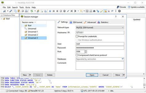 Guide How To Access Your Mysql Databases Using Heidisql Instead Of 4224