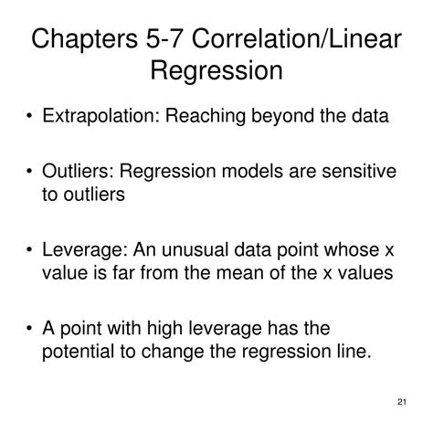 Ppt Chapters 5 7 Correlation Linear Regression Powerpoint