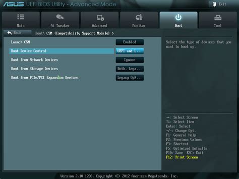 Disable Legacy Boot Mode And Enable Uefi