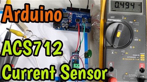 acs712 current sensor with arduino measure ac and dc up to 30 amps