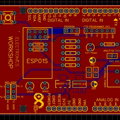 How To Design Own Arduino Wifi Shield Pcb