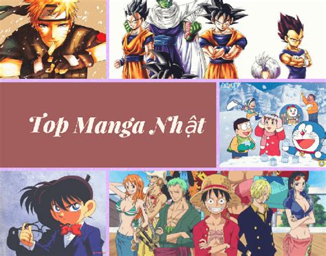 Truyện Tranh Nhật Bản Top Manga Gắn Liền Với Tuổi Thơ 8x 9x