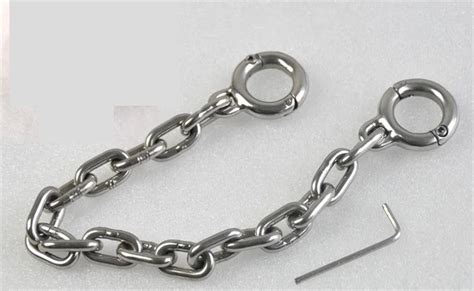 2018 Latest Male Female Stainless Steel Bondage Toe Cuff Fetter