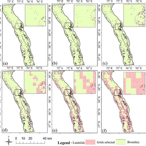 The Spatial Distribution Of Landslide Events A And The Schematic Of