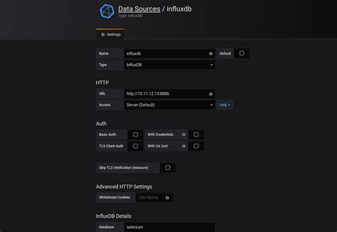 selenium webdriver real time test metrics using grafana and influxdb