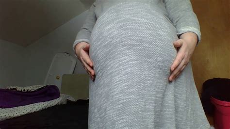 A Burstingly Full Belly Vore With A Fake Belly Youtube