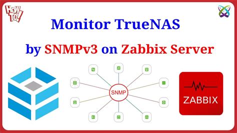 Zabbix Monitor Truenas With Snmpv3 On Zabbix Server Youtube