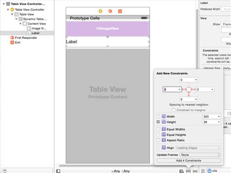 [fixed] custom tableviewcell with dynamic height and full width image