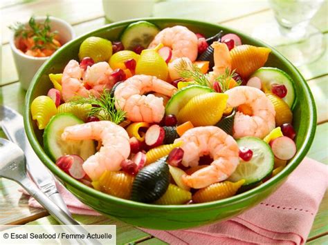 Salade Fraîcheur Aux Crevettes Rapide Découvrez Les Recettes De