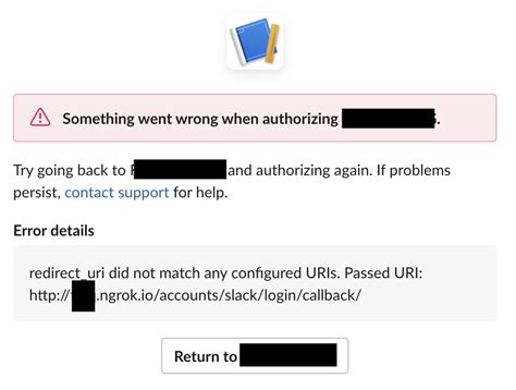 python django all auth slack redirect url as instead of