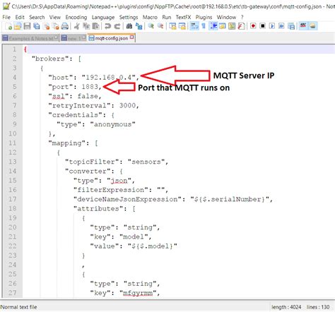 mqtt configuration in etc thingsboard conf thingsboard yml what it