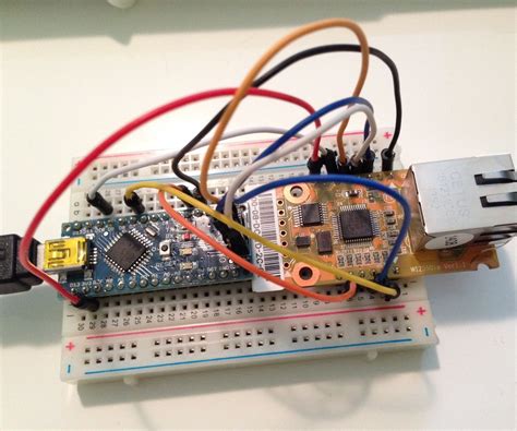 arduino nano with wiz550io easy internet 5 steps instructables