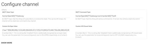 mqtt openmqtt ir signal bindings openhab community