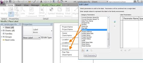 solved filling out parameters of title block of sheets all at a time