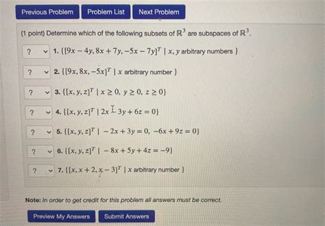 solved previous problem problem list next problem 1 point