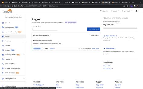 build and deploy jamstack applications with cloudflare pages