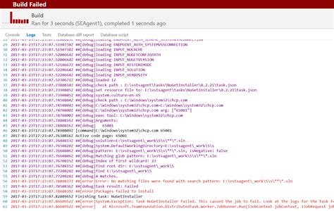 tfs build fails at nuget restore stack overflow
