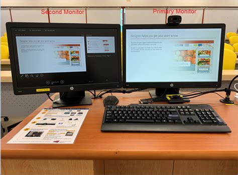 making use of dual monitors for online teaching it services