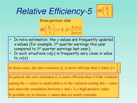 Chapter 6 Cont Relative Efficiency Of Estimators Ppt Download