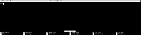 how to edit and create a file in ssh using nano hoganhost blog