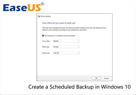 How To Create A Scheduled Backup In Windows 10 [2024 Four Solutions