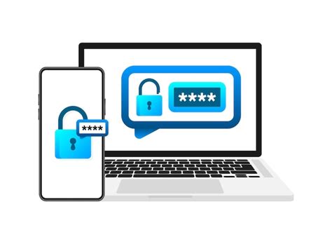Premium Vector Two Step Authentication 2fa Two Factor Verification