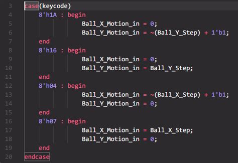 [bug] keyword endcase did not match case when highlighting · issue