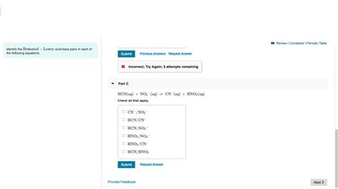 Solved Review Constants Periodic Table Part A Identify The