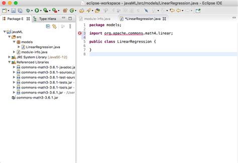 java error mons is not