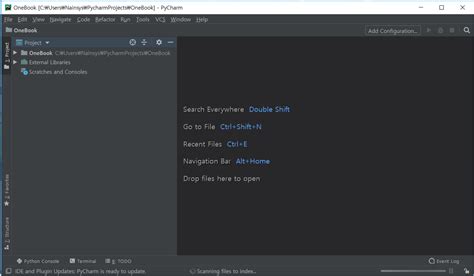 1 파이참 가상환경 설정 onebook python and deep learning