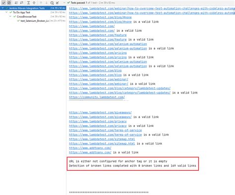 how to find broken links using selenium webdriver dzone java