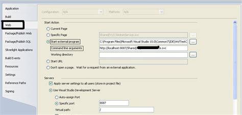 test and debug wcf service using wcftestclient exe