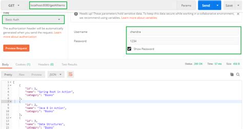 spring boot in memory basic authentication security