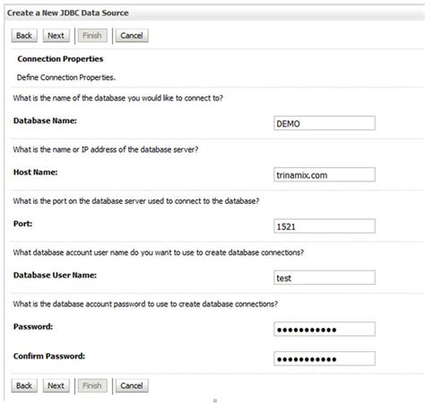 how to configure data source in oracle weblogic server