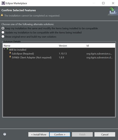 cannot install subclipse plug in in eclipse ~ androidbugfix