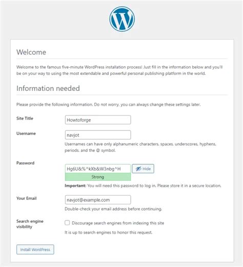 How To Install Wordpress With Docker Compose