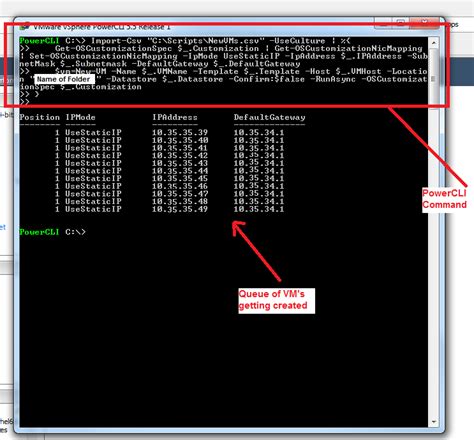 the root uid deploying multiple vm s using vmware powercli
