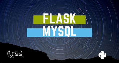 flask mysql setting up a flask and mysql database
