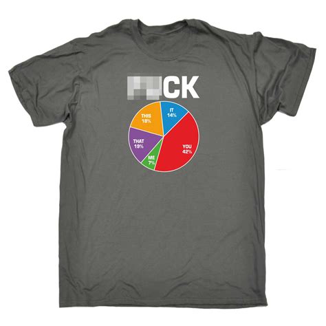 Mens F K Statistics Funny Joke Adult Humour Rude Offensive T Shirt
