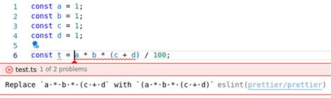 javascript possible to disable eslint prettier rule that adds