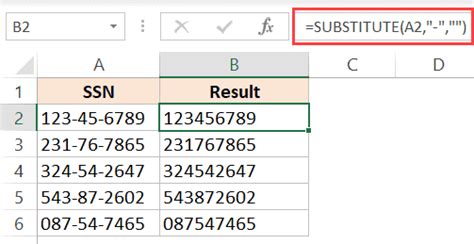 how to remove dashes in excel spreadsheet planet