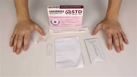 How To Use Gonorrhea Rapid Test Kit Youtube