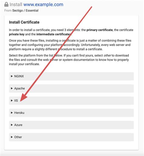 Ssl Certificates With Microsoft Windows Iis Dnsimple Help